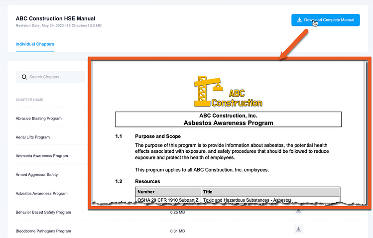 ISNetworld® Safety Programs - Safety Procedure Systems